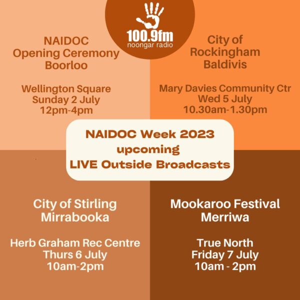 NAIDOC Week 2023 - For Our Elders - Noongar Radio