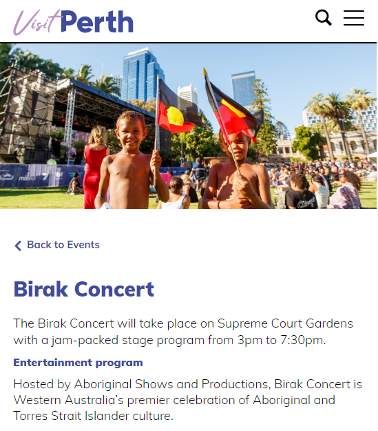 Birak Concert 2024 - Noongar Radio