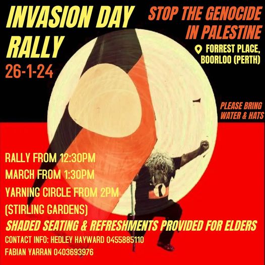 Invasion Day Rally Boorloo [Perth] 2024 - Noongar Radio