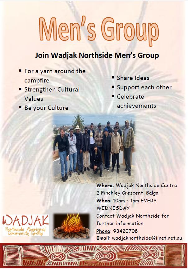 Men's Group - Wadjak Northside Men's Group - Noongar Radio